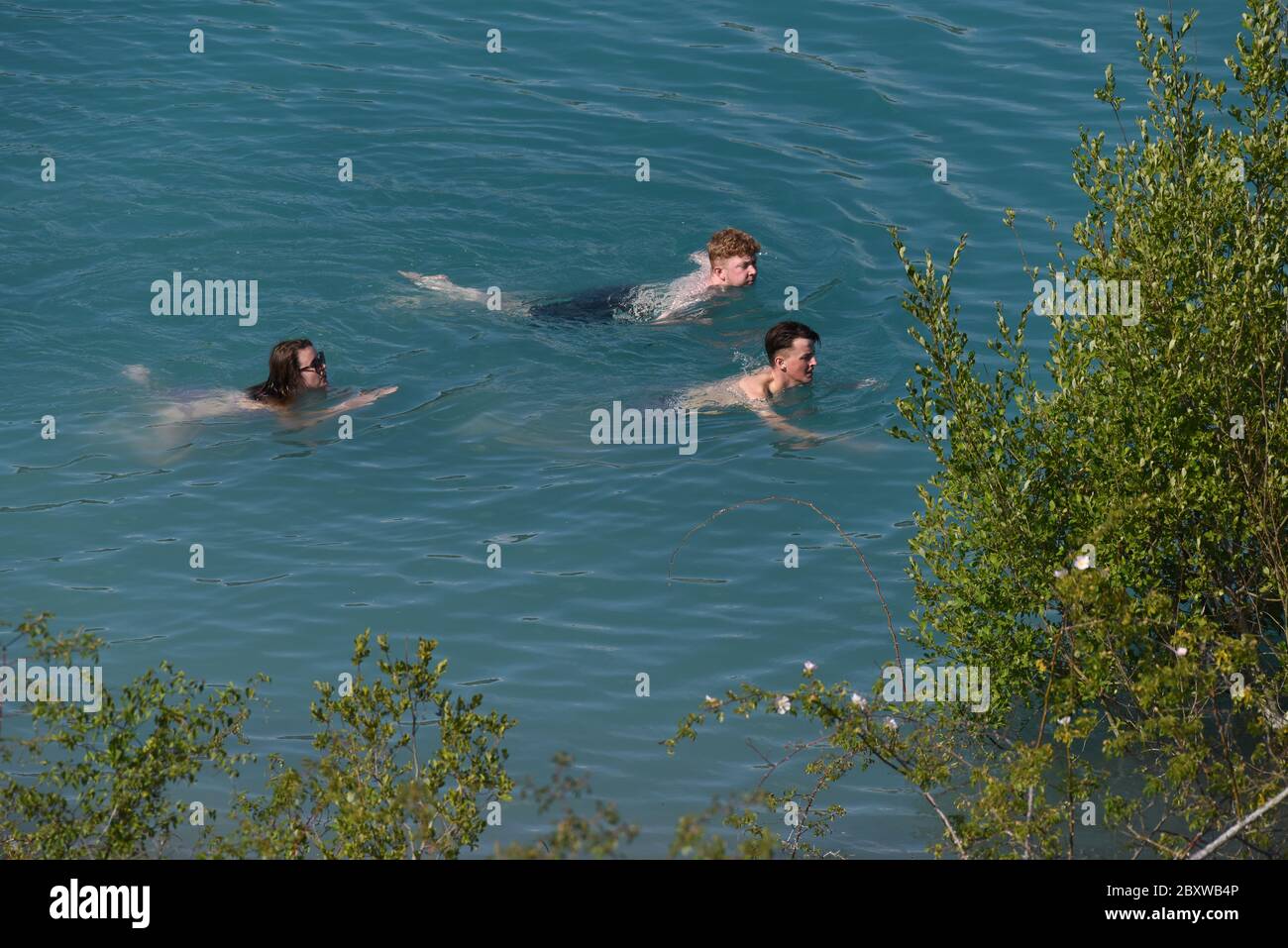 Wild swimming hi-res stock photography and images - Alamy