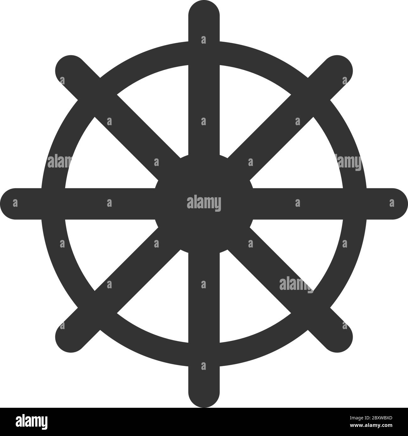 Helm. Black Icon Flat on white background Stock Vector Image & Art - Alamy