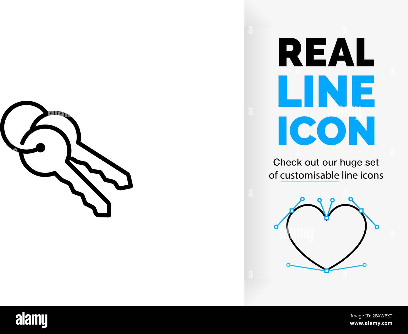 Keychain Stock Vector Images - Alamy