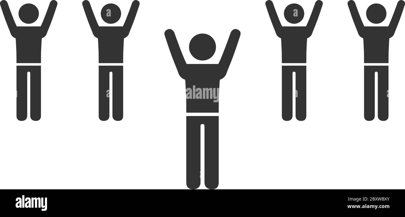 Football fans red white Stock Vector Images - Alamy