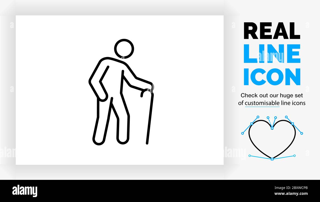 Stickman walk Stock Vector Images - Alamy