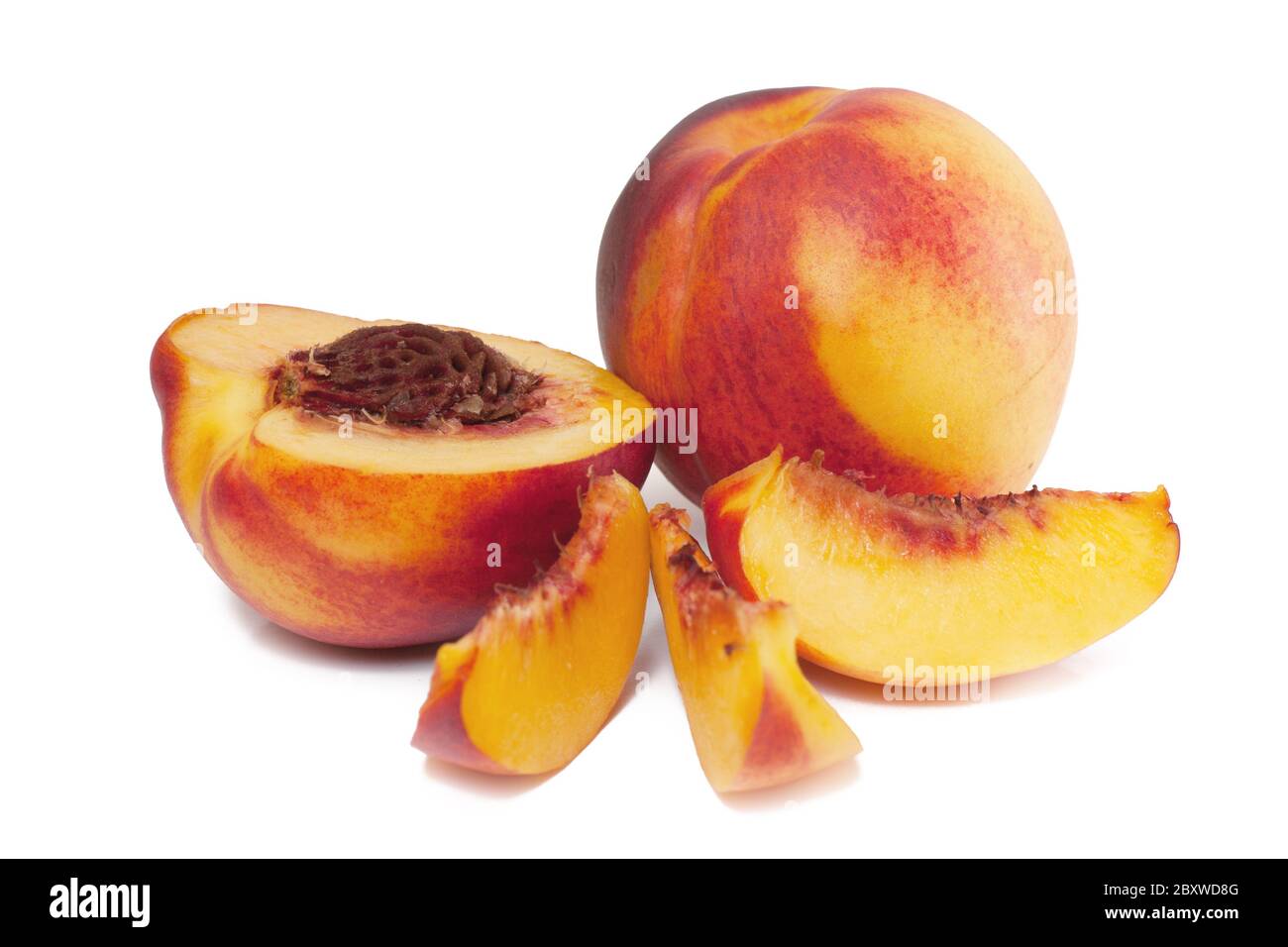 Peachy peach Cut Out Stock Images & Pictures - Alamy