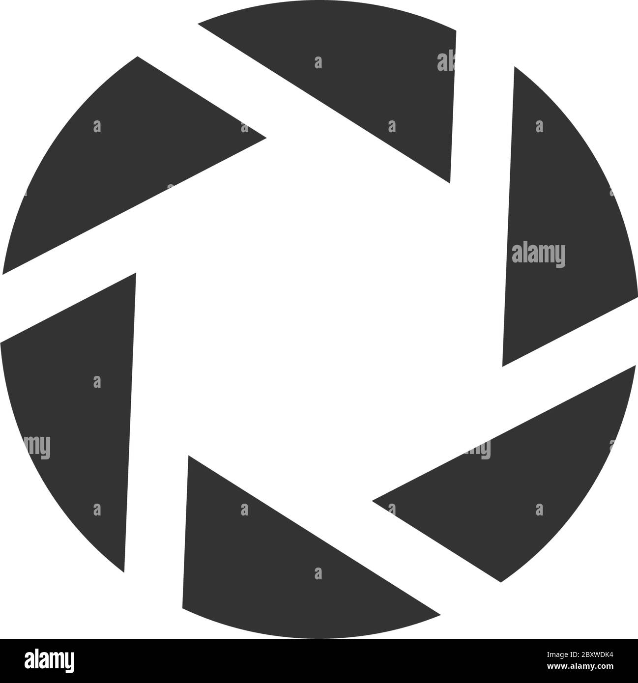 Diaphragm. Black Icon Flat on white background Stock Vector Image & Art ...