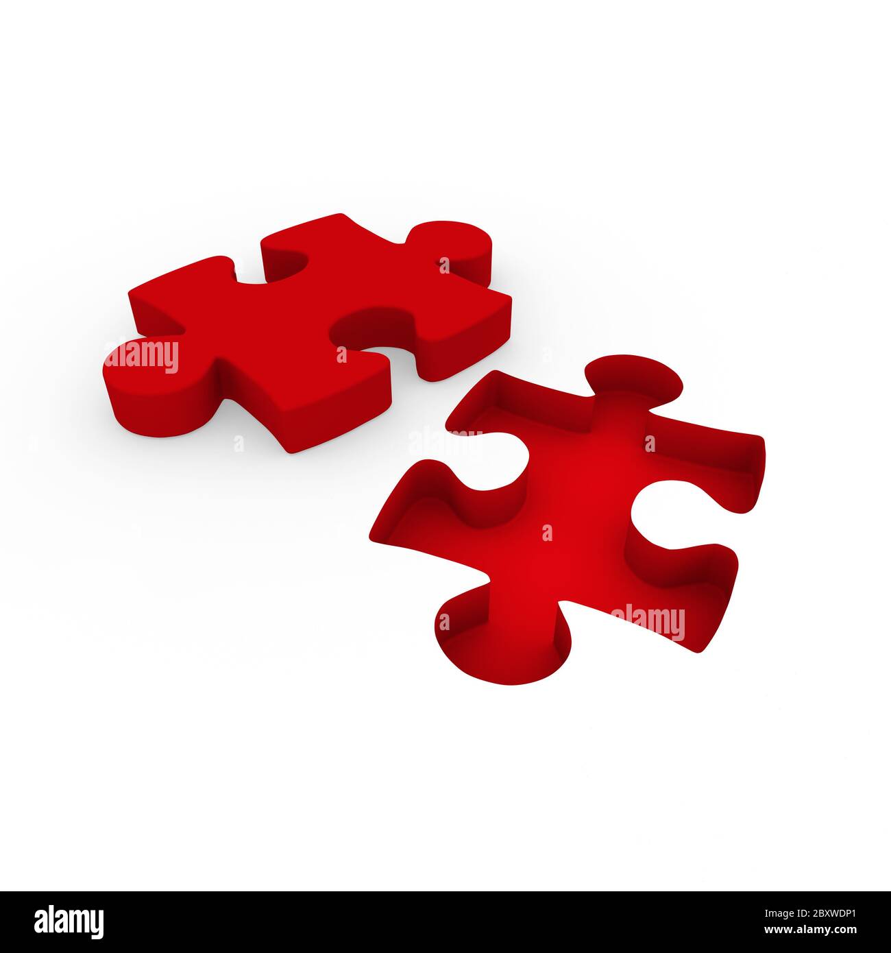 Image of crowd as jigsaw puzzle Cut Out Stock Images & Pictures - Alamy