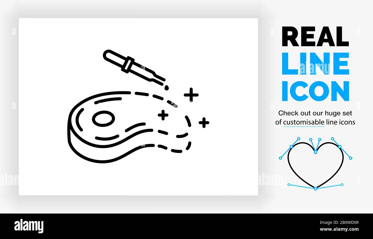 Cultured meat Stock Vector Images - Alamy