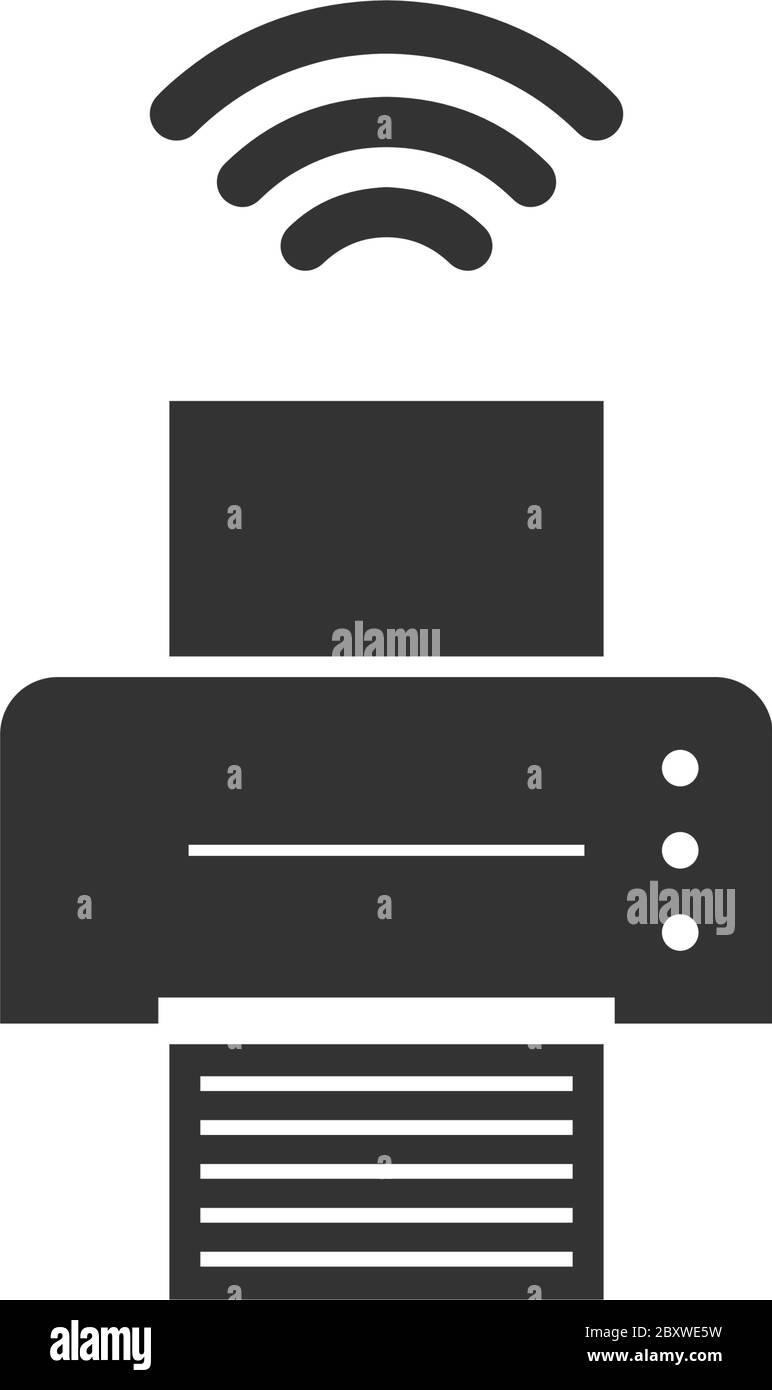 Laser home printer on Stock Vector Images - Alamy