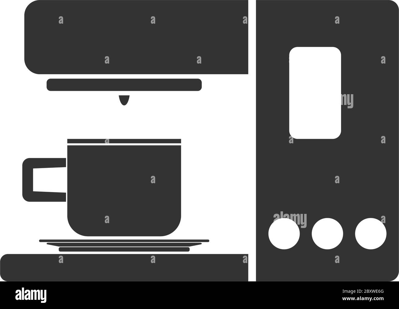 Work on coffee machine Cut Out Stock Images & Pictures - Alamy