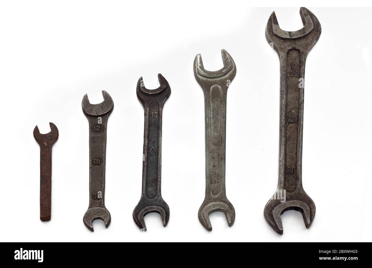 Close up wrenches Cut Out Stock Images & Pictures - Alamy