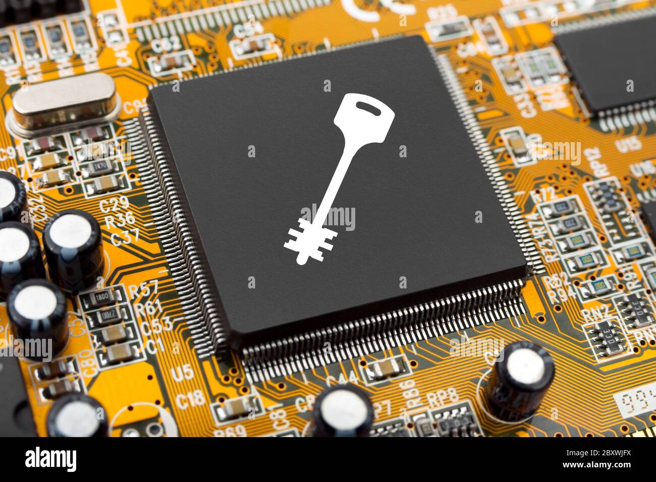Cpu lock background hi-res stock photography and images - Alamy
