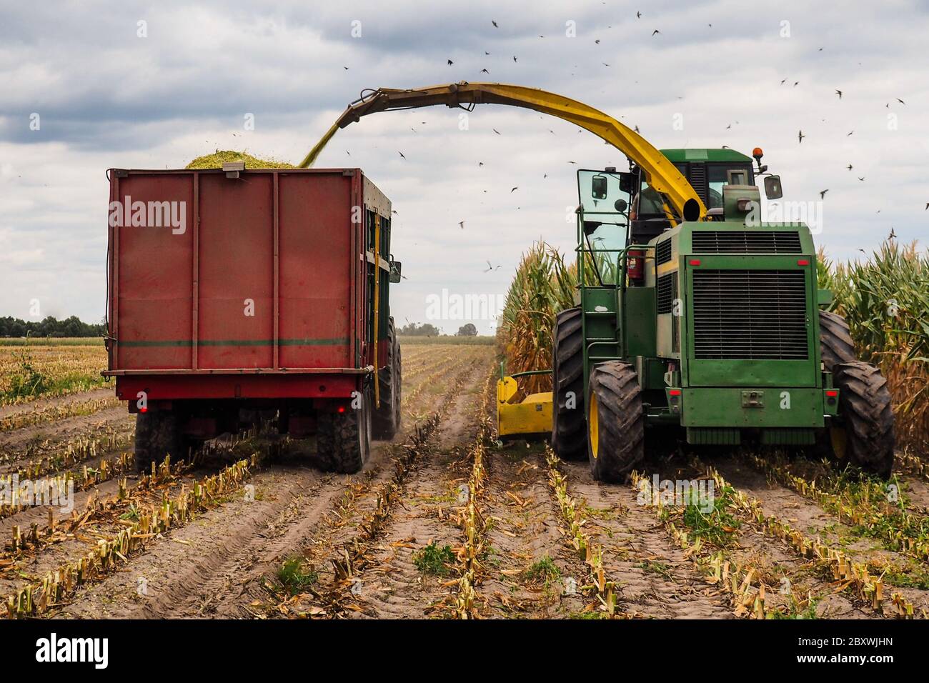 Corn harvester tire hi-res stock photography and images - Alamy