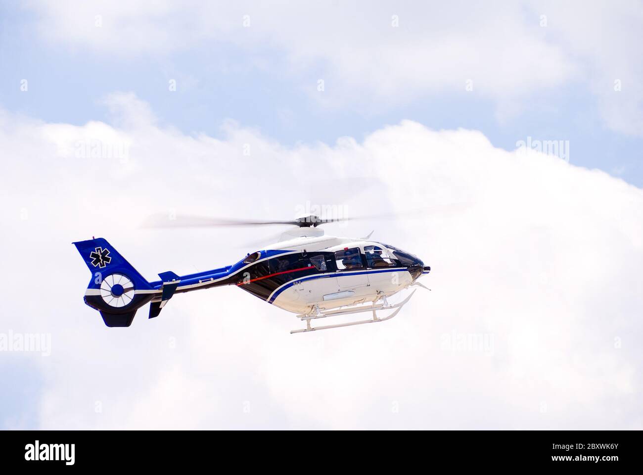 Life Flight Helecopter Stock Photo - Alamy