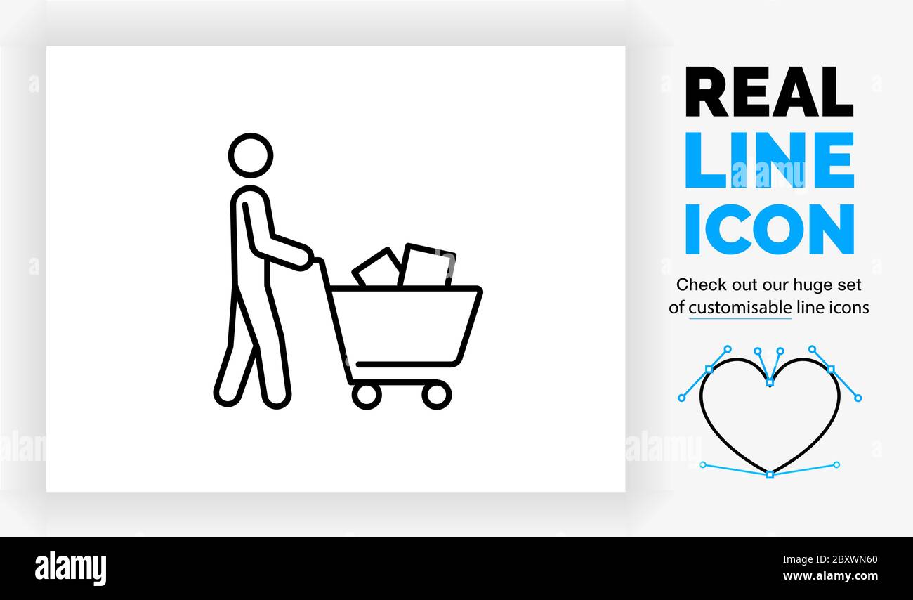 The walking store Cut Out Stock Images & Pictures - Alamy