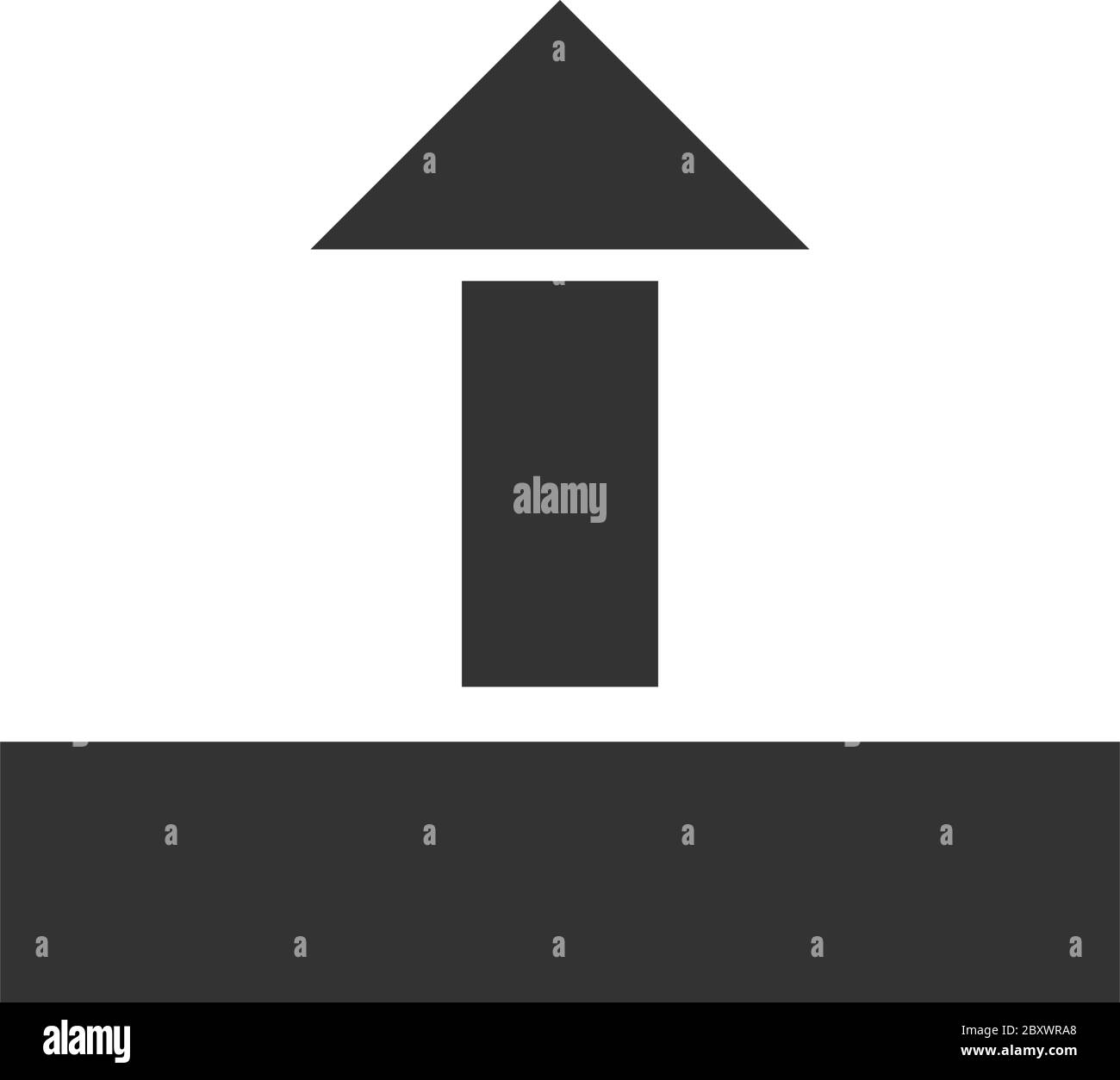 Upload folder symbol on Stock Vector Images - Alamy