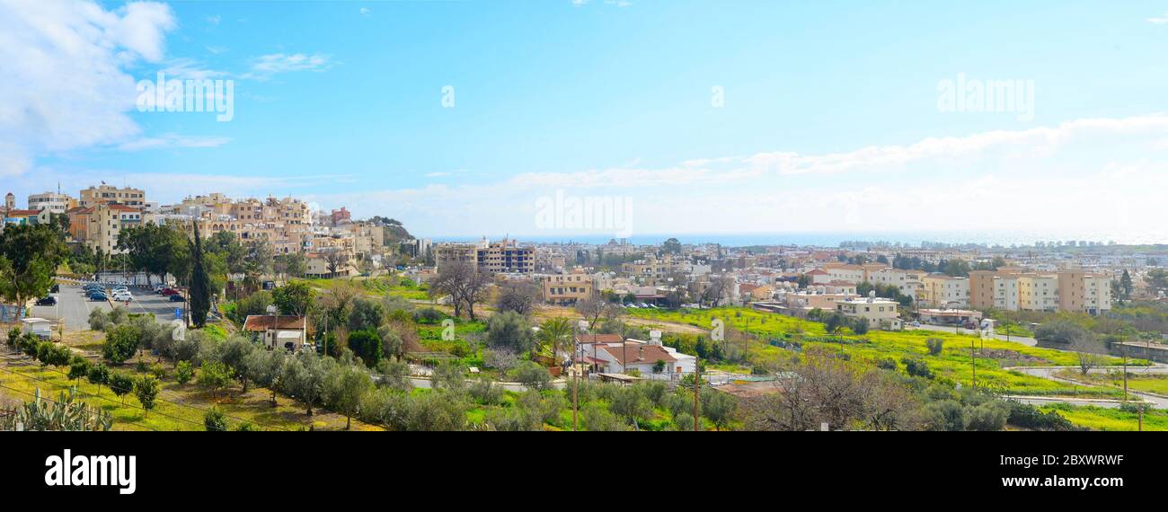 Cyprus paphos aerial hi-res stock photography and images - Alamy