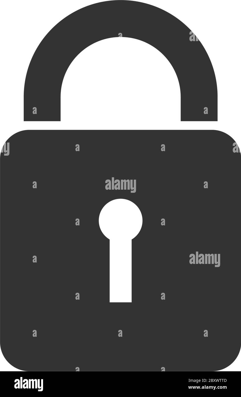 White key hole on Stock Vector Images - Alamy