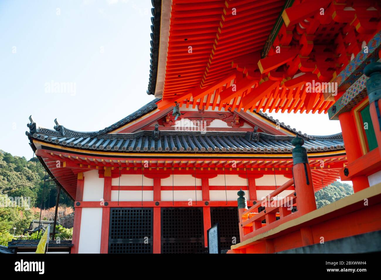 Kiyomizu-dera shrine in Kyoto, Japan Stock Photo - Alamy