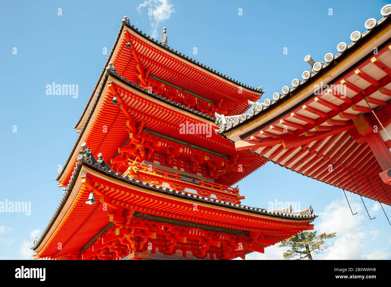 Kiyomizu-dera shrine in Kyoto, Japan Stock Photo - Alamy
