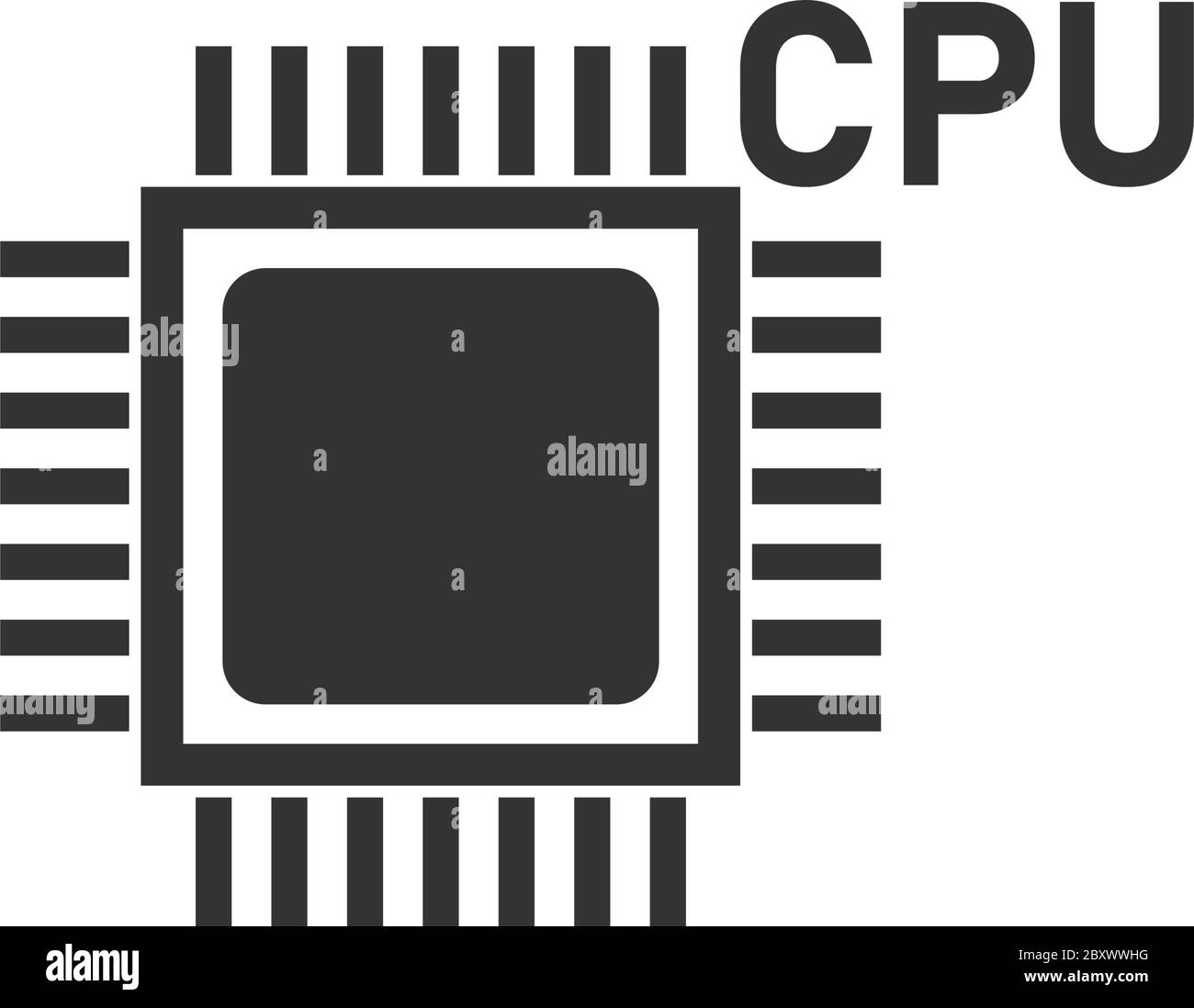 Cpu unit Stock Vector Images - Alamy