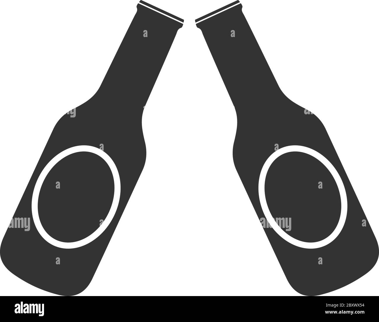 Bottle ipa beer isolated Stock Vector Images - Alamy