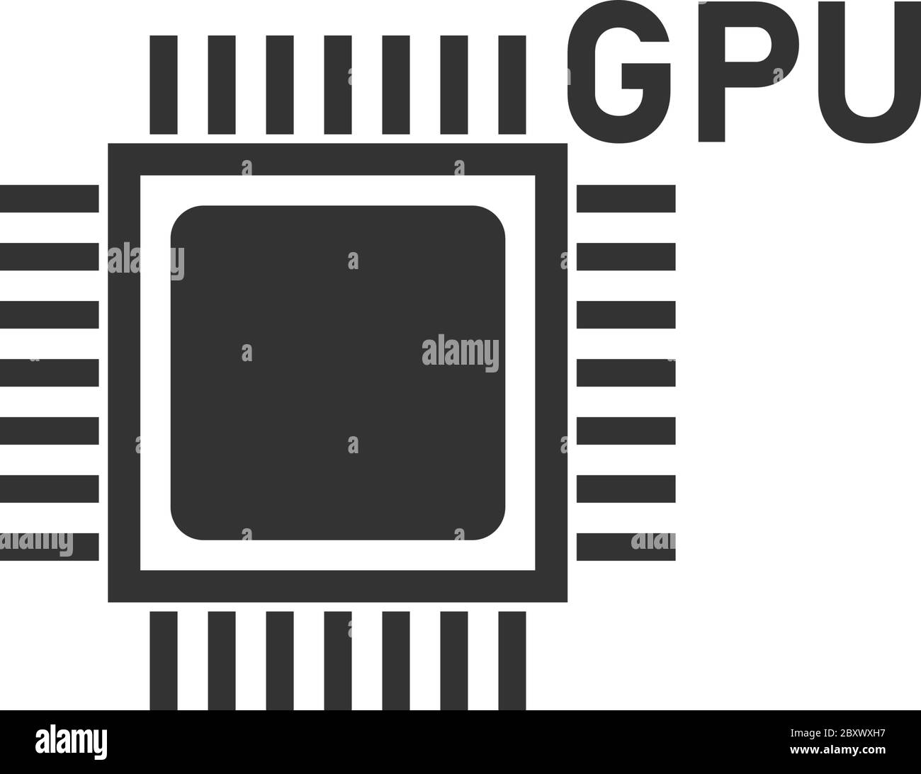 Gpu image Stock Vector Images - Alamy