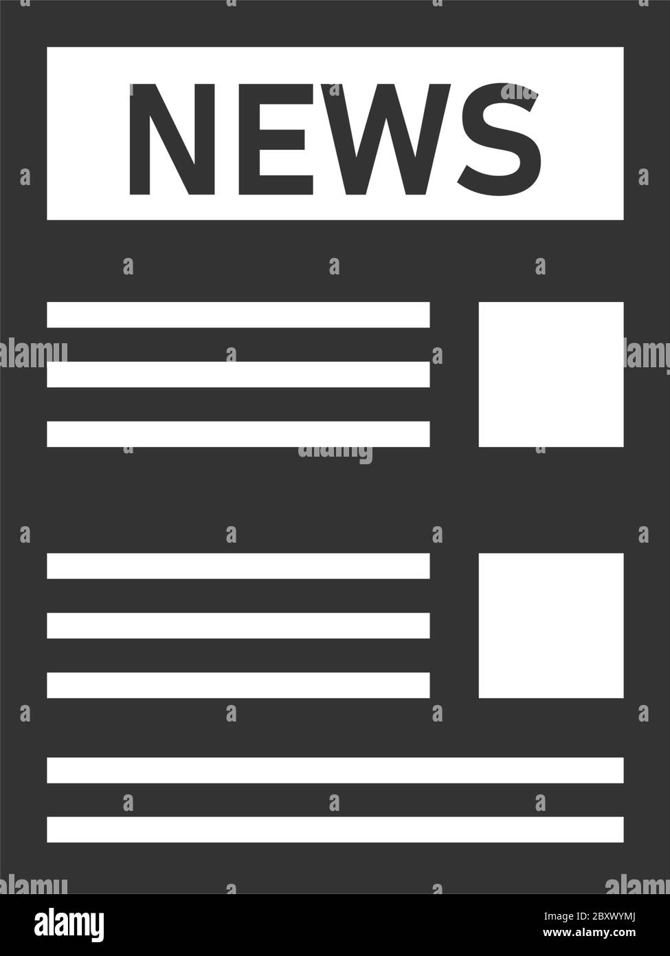 Daily news front page Stock Vector Images - Alamy