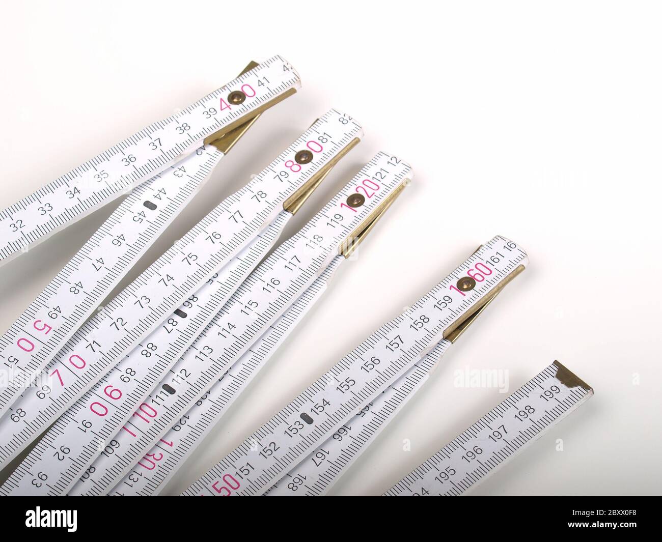 Wooden metre ruler hi-res stock photography and images - Alamy