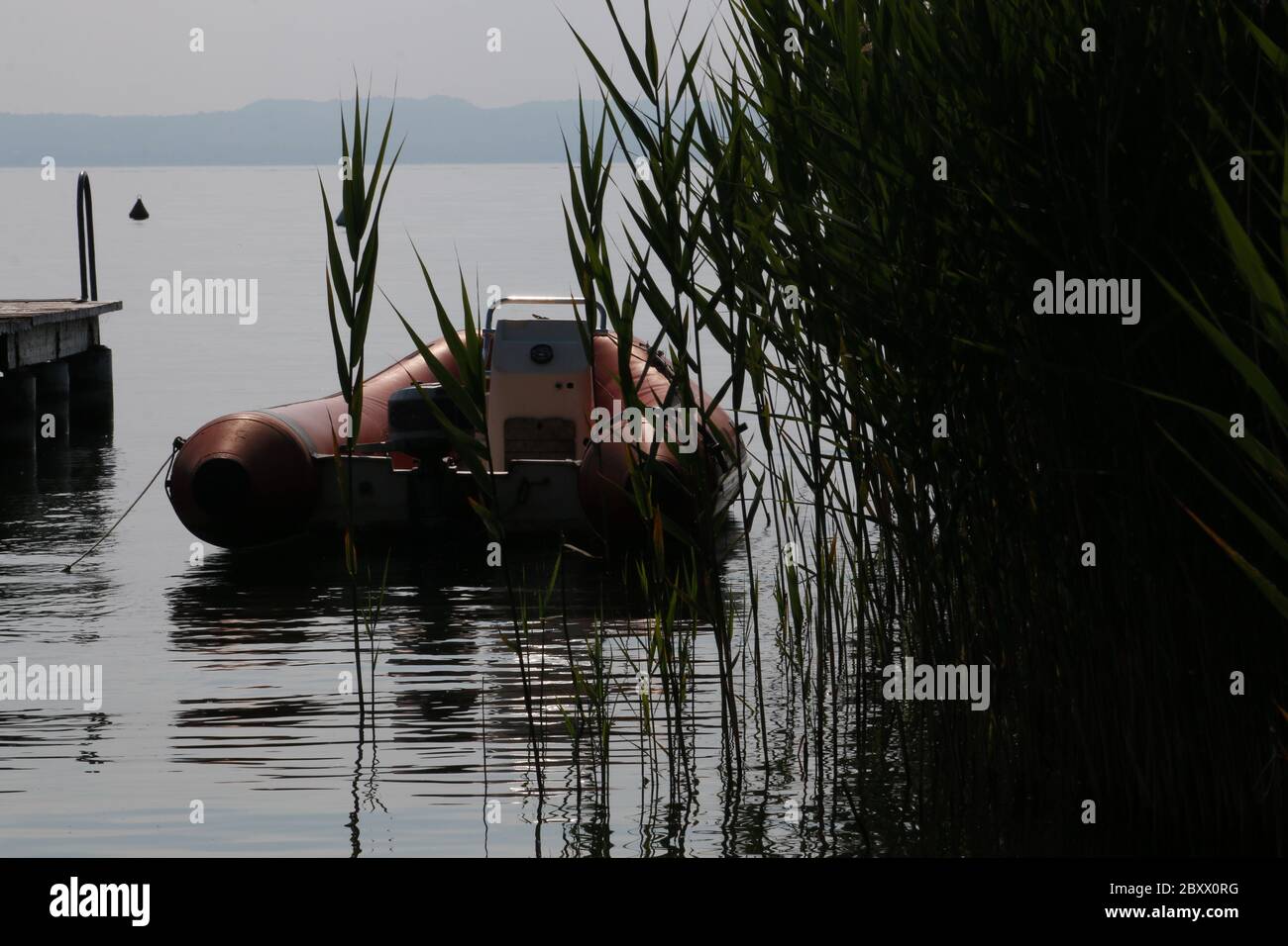 Empty inflatable boat hi-res stock photography and images - Alamy