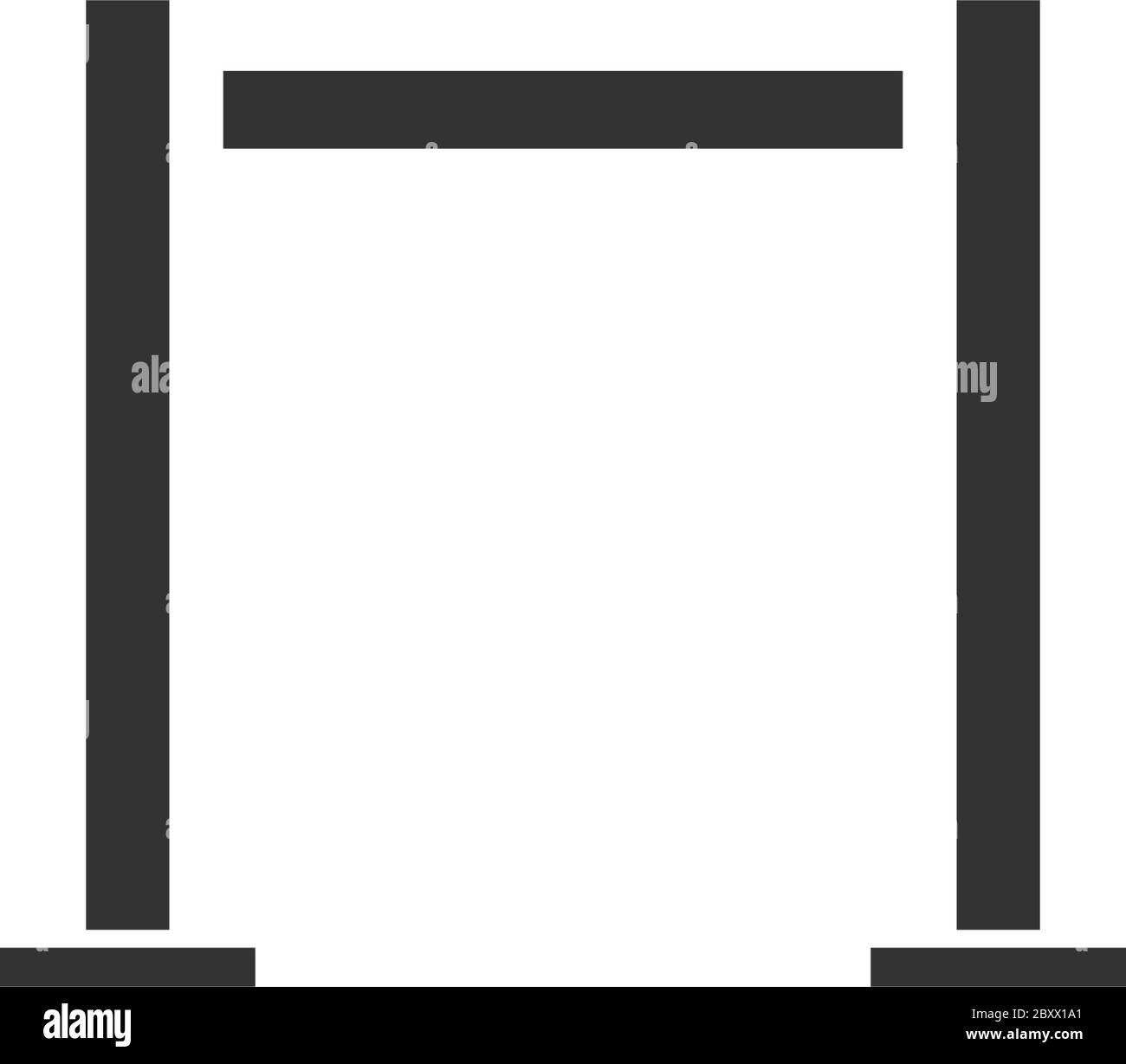 Bodybuilder on street Stock Vector Images - Alamy