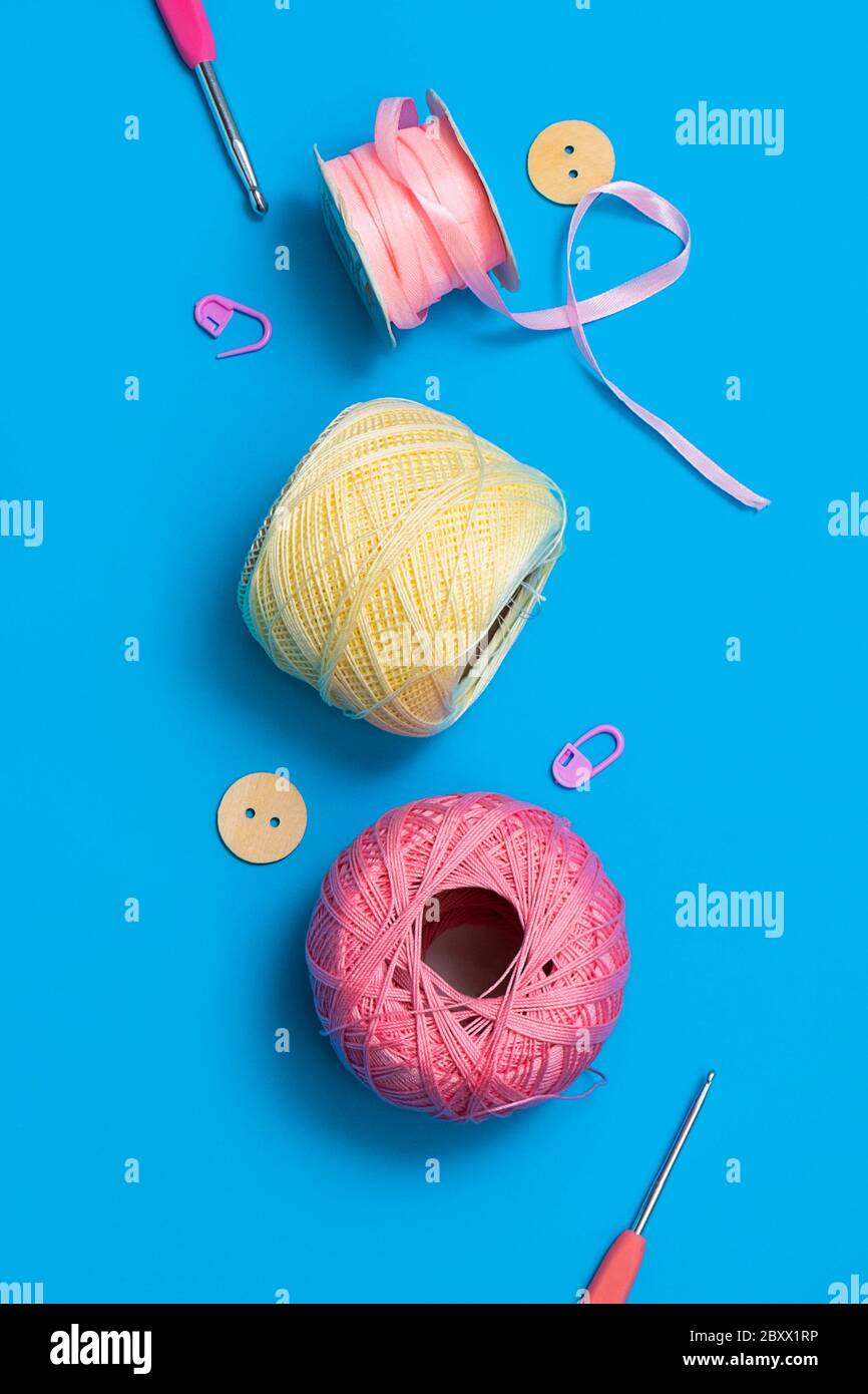 Handicraft crocheting hi-res stock photography and images - Alamy