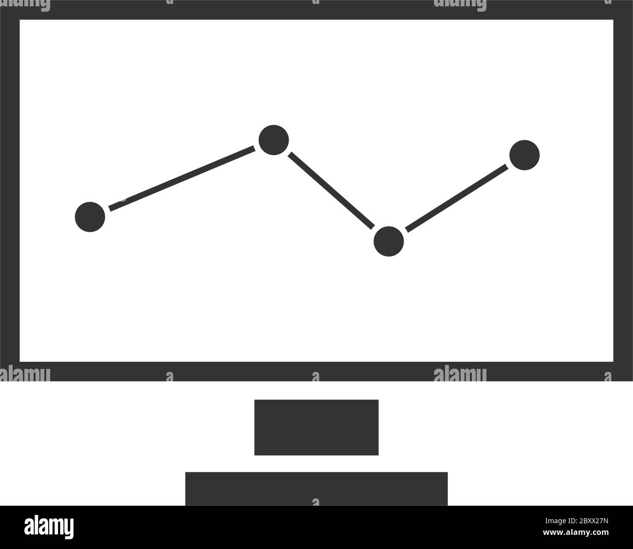Pulse monitoring icon Black and White Stock Photos & Images - Alamy