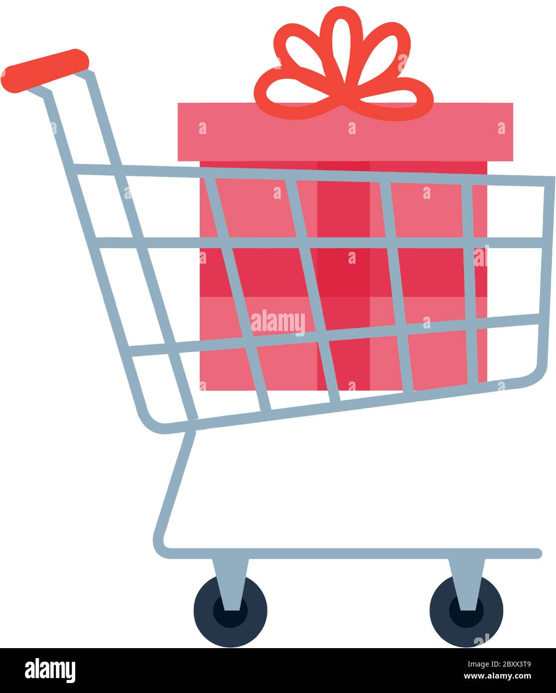 Birthday cart Stock Vector Images - Alamy