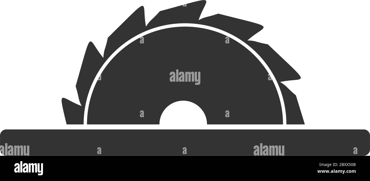 Saw blade circular on Stock Vector Images - Alamy