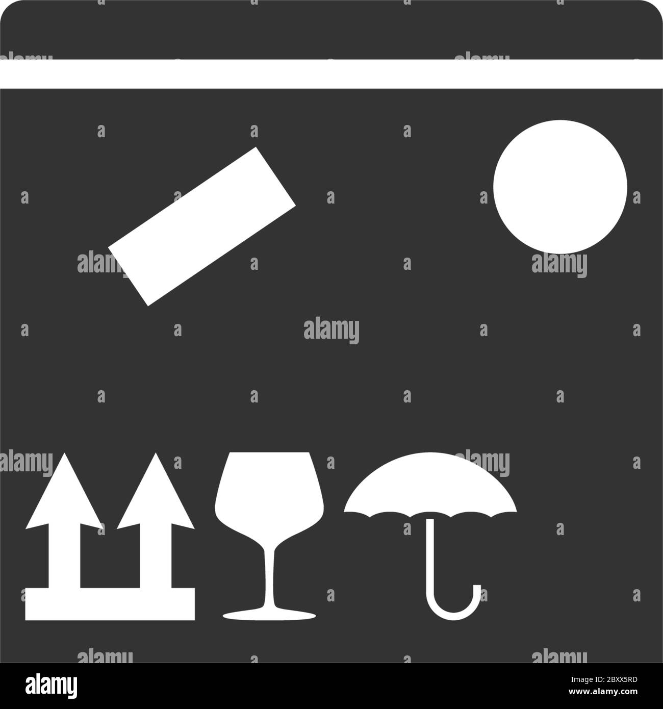 Stack white black label Stock Vector Images - Alamy