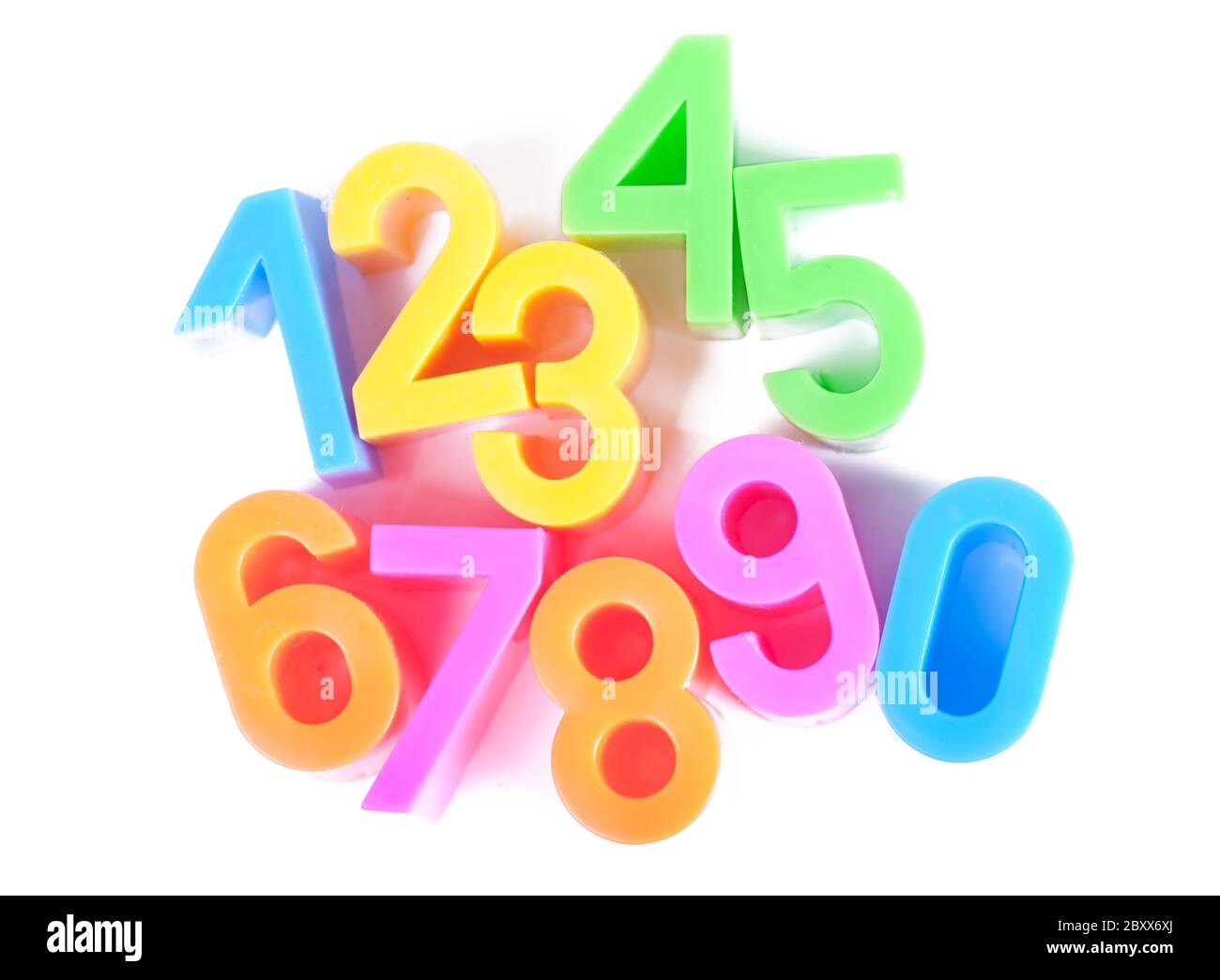 Bright Numbers High Resolution Stock Photography and Images - Alamy