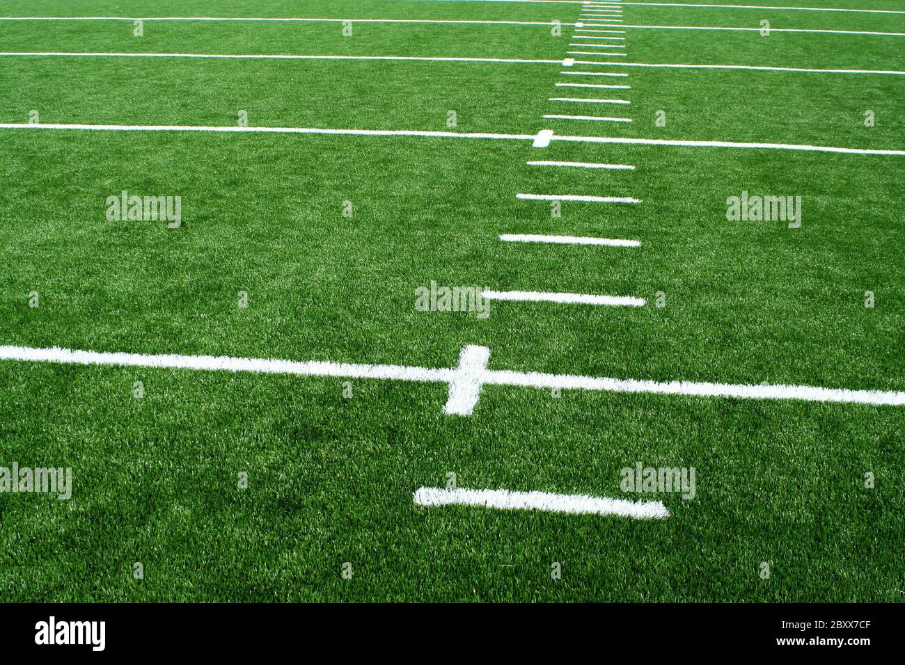 A Astro turf football field Stock Photo - Alamy