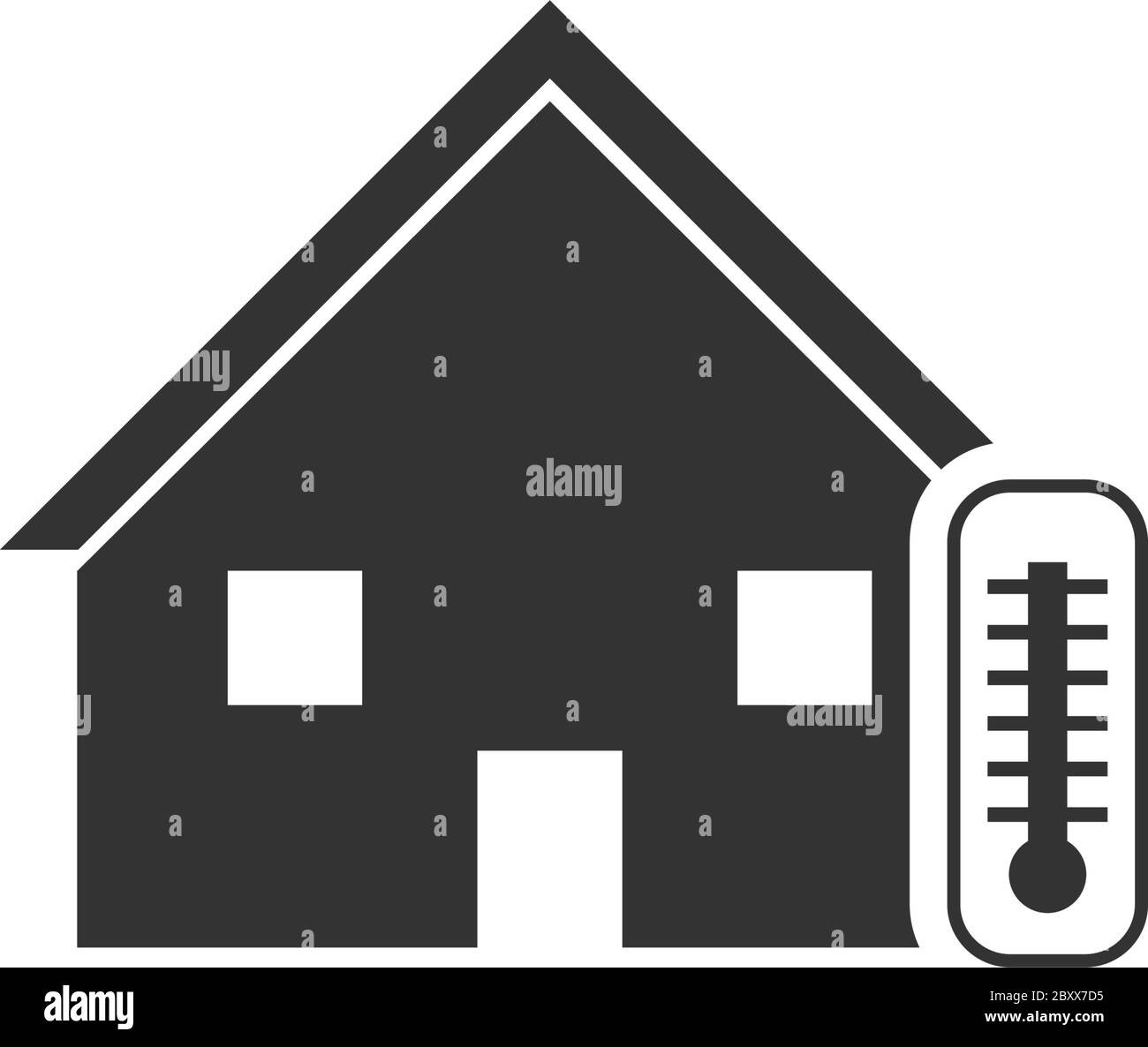 Temperature home control on Stock Vector Images - Alamy