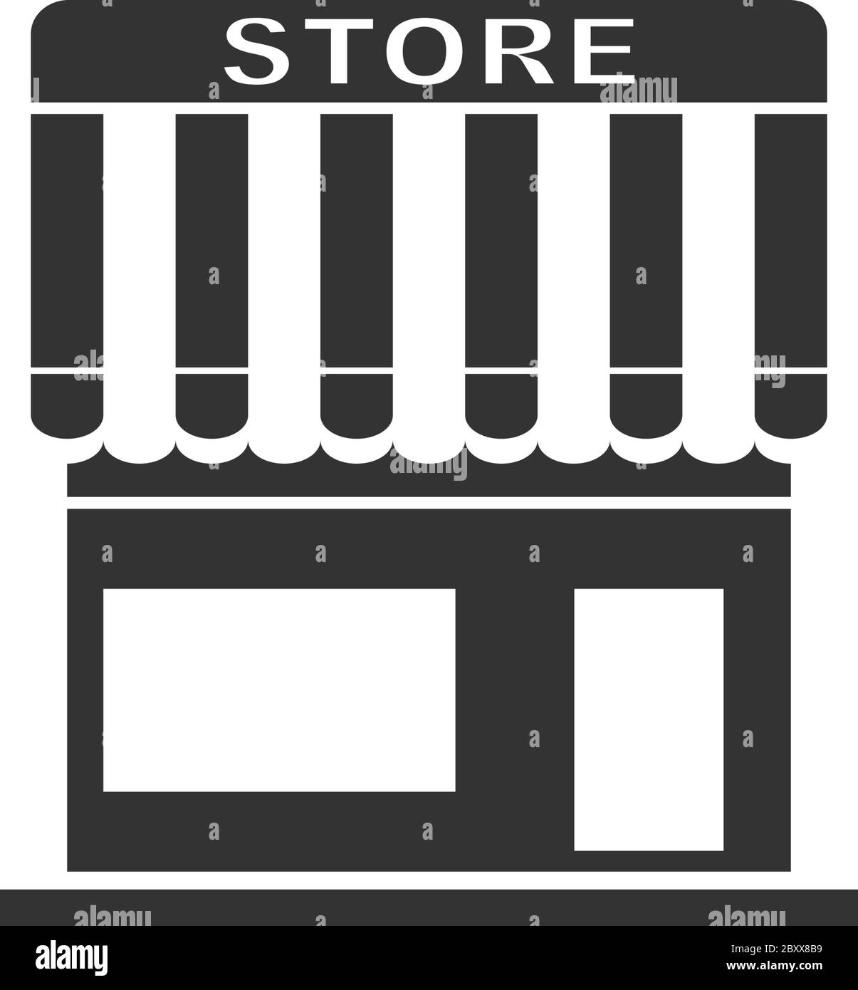 Small grocery store on Stock Vector Images - Alamy