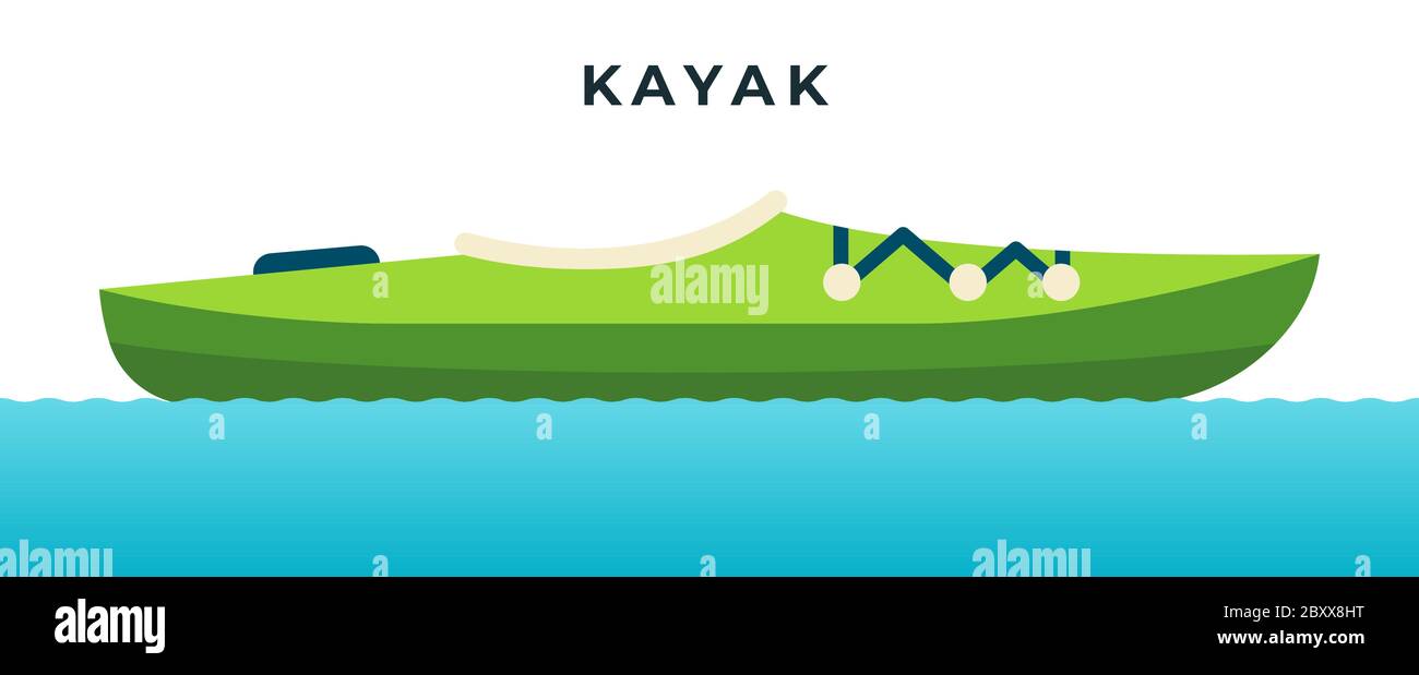 Light narrow boat Stock Vector Images - Alamy