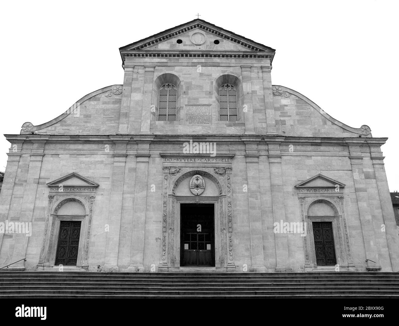 Turin center Black and White Stock Photos & Images - Alamy