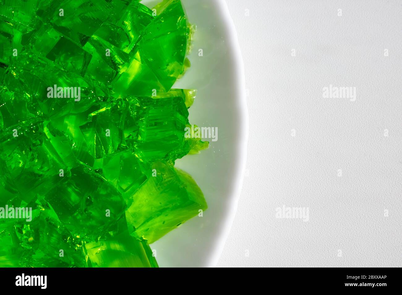 Green Jelly Cube High Resolution Stock Photography and Images - Alamy