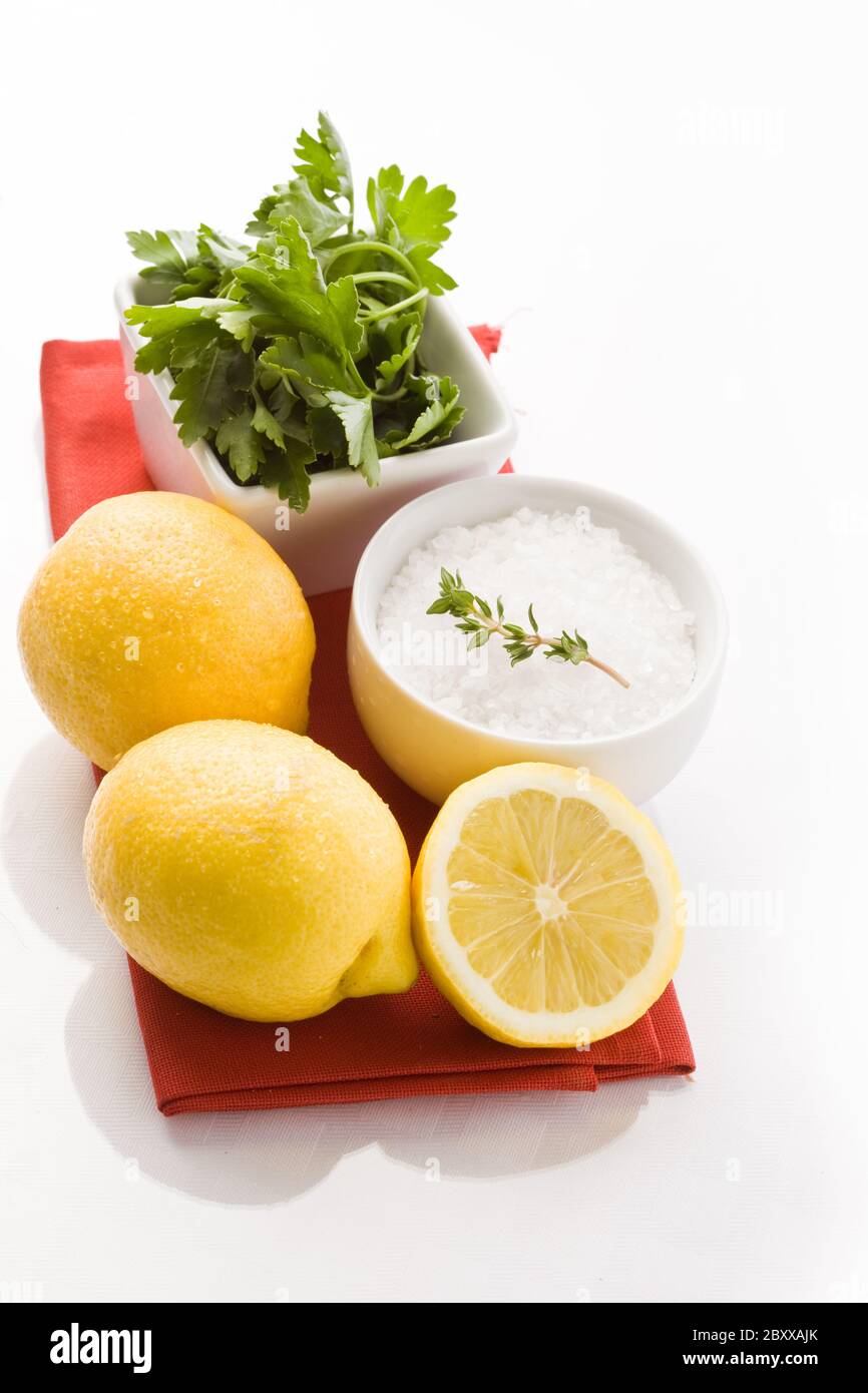 Herbs and condiments isolated hi-res stock photography and images - Alamy