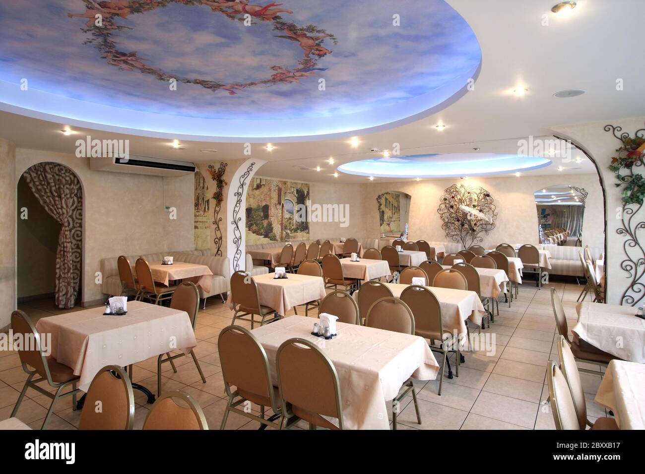 Cafe corridor hi-res stock photography and images - Alamy