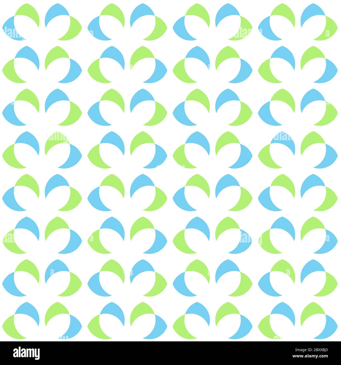 Simple abstract geometric design. Rounded repeated pattern for textile ...