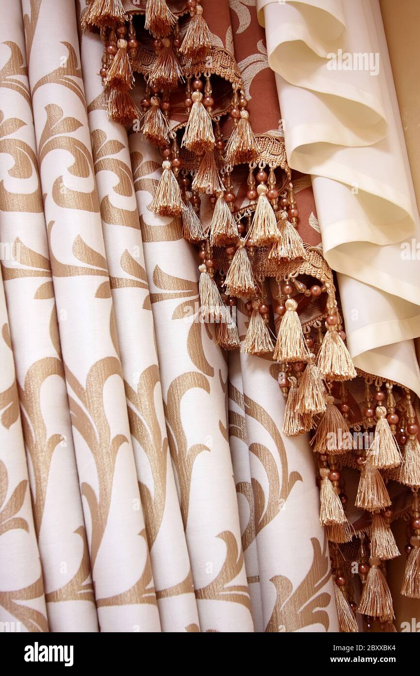 Waving curtain hi-res stock photography and images - Alamy