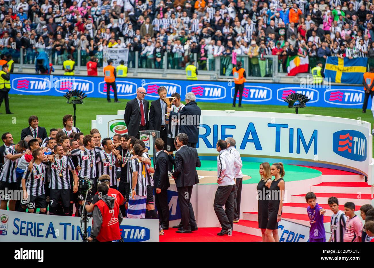 Juventus 30th scudetto celebration Stock Photo - Alamy
