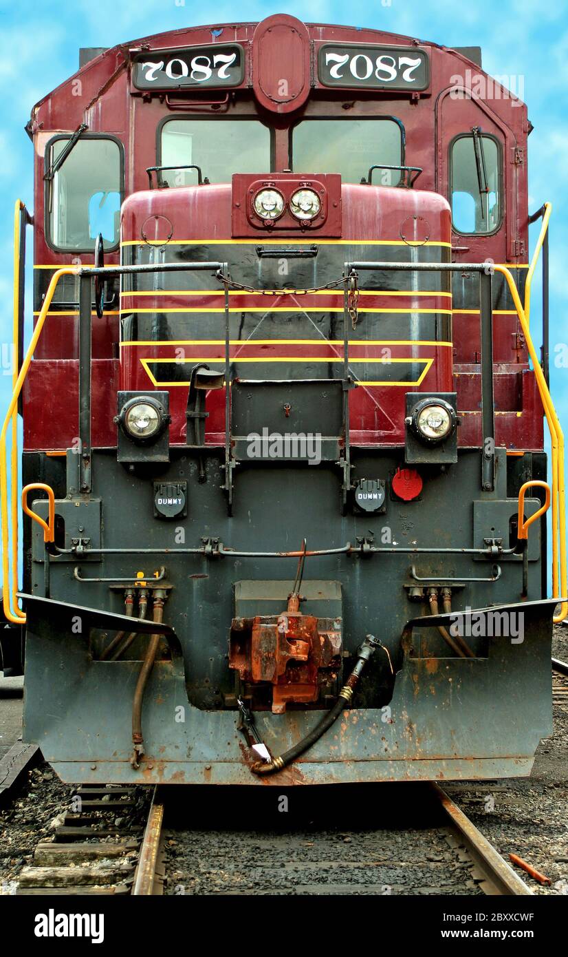 Front of locomotive hi-res stock photography and images - Alamy