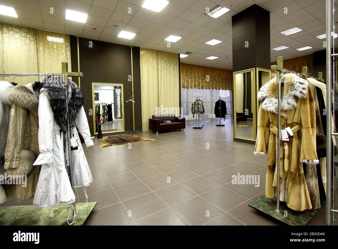 Clothes clothes display inside indoors hi-res stock photography and ...