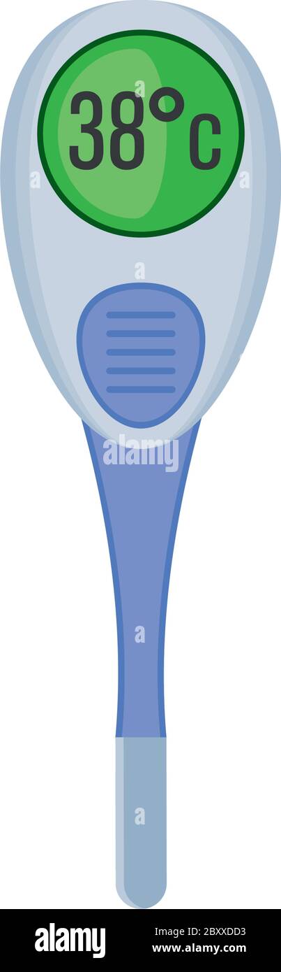 body thermometer on white background vector illustration design Stock ...