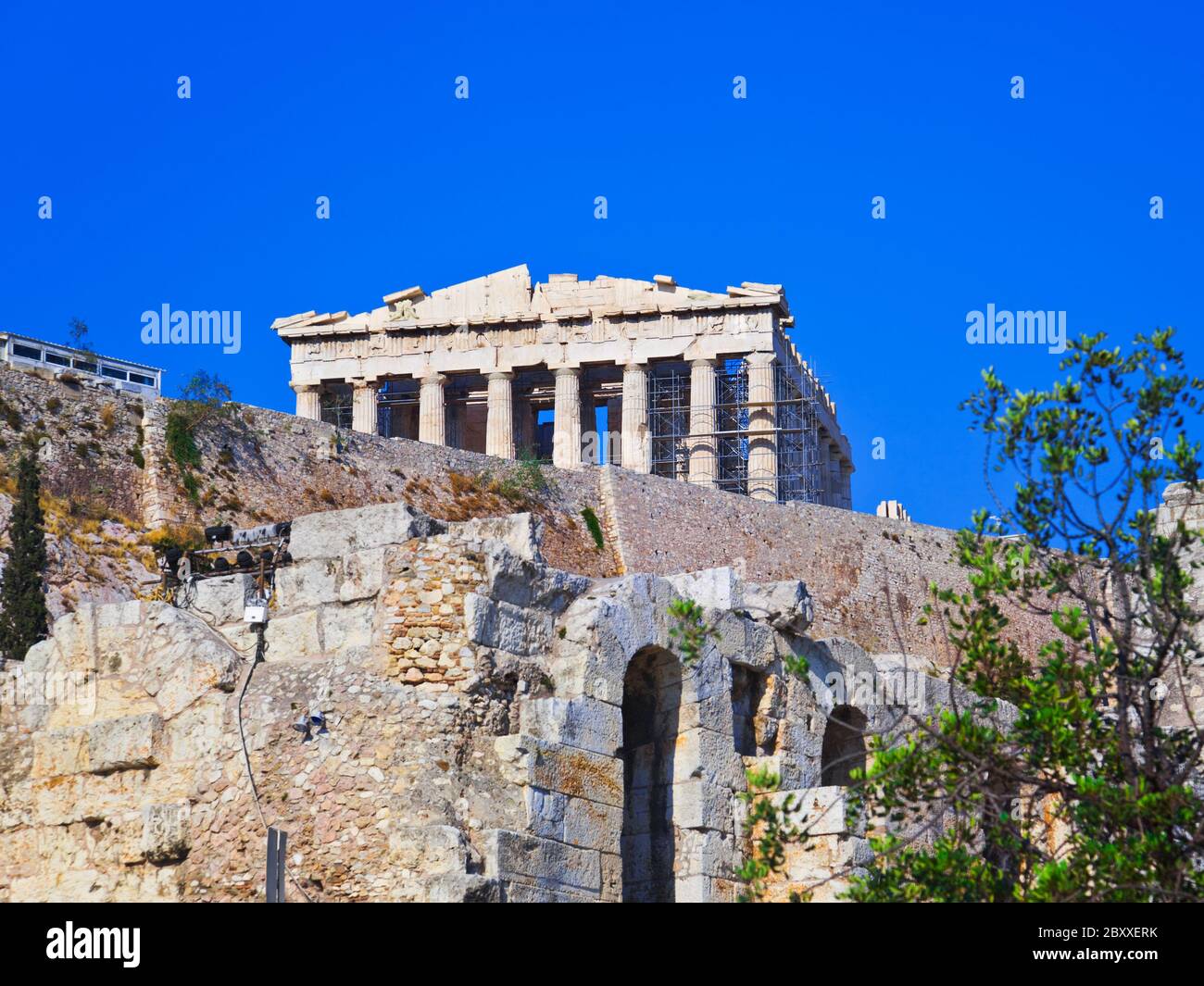 The parthenon temple in acropolis hi-res stock photography and images ...