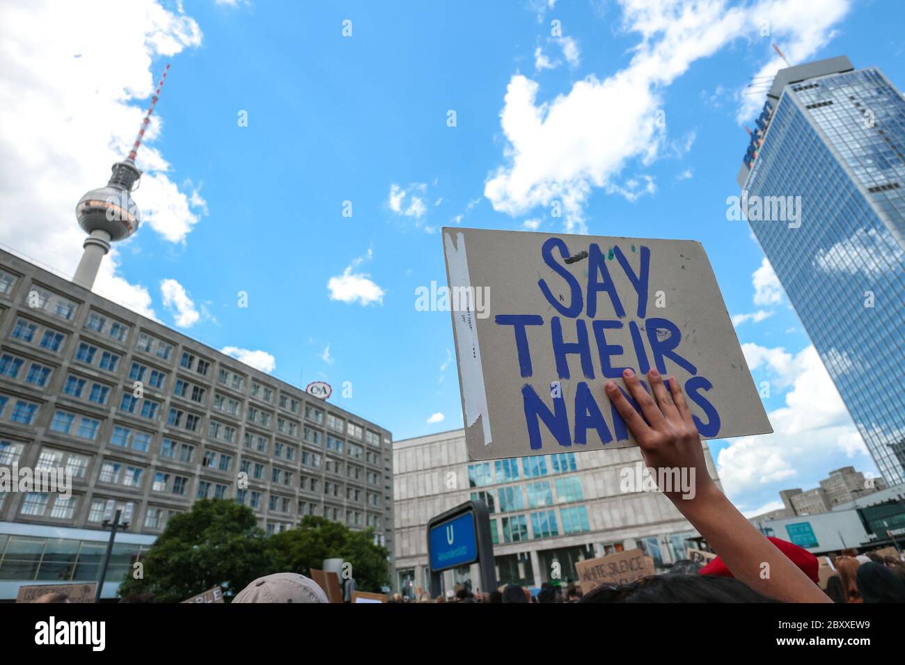 Say their names hi-res stock photography and images - Alamy